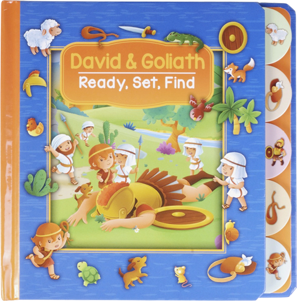 Ready, Set, Find: David & Goliath – Stanborough Press
